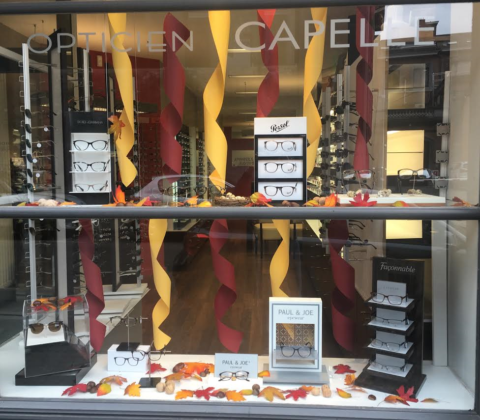 vitrine – Opticien Capelle